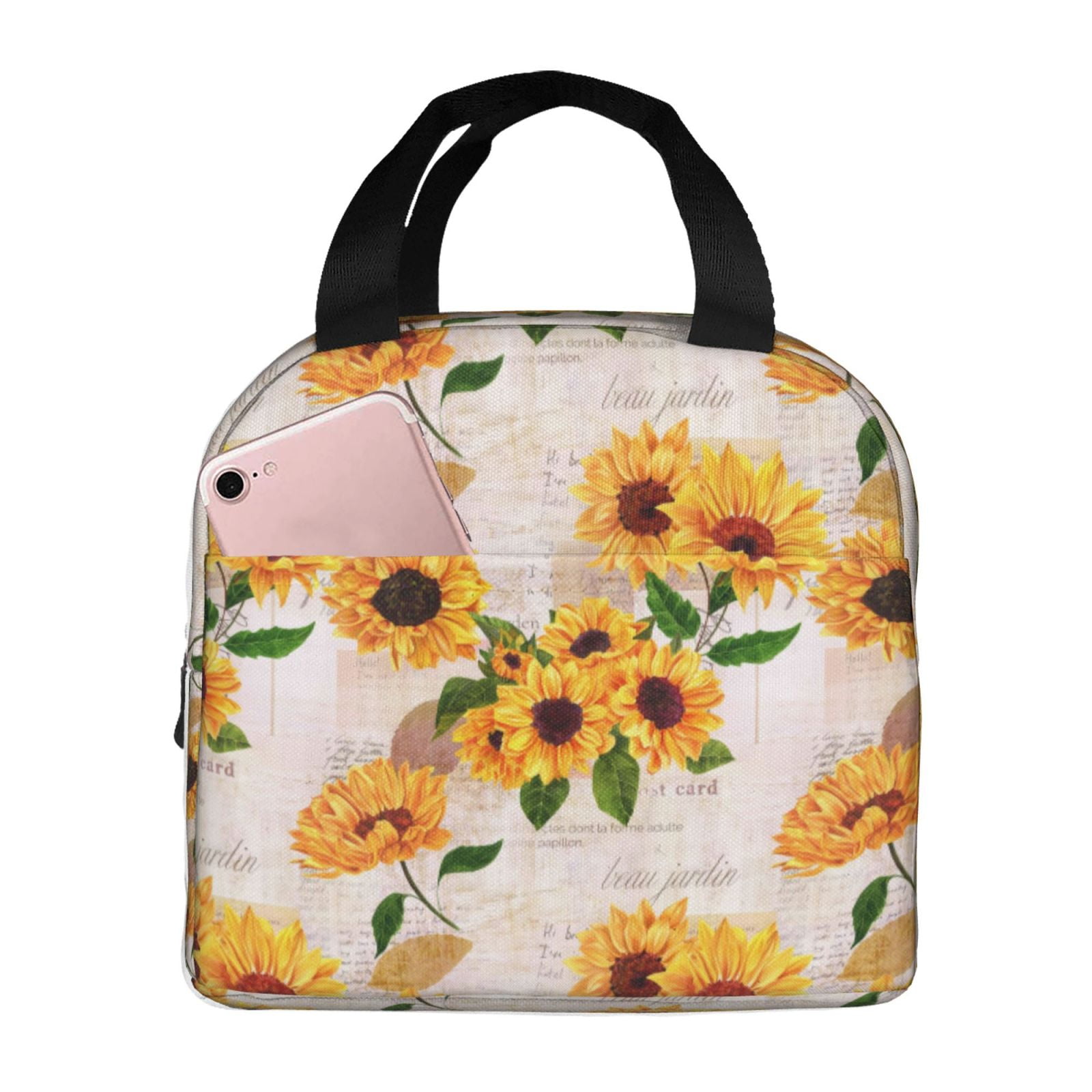 Balery Sunflower 5 Bolsa de Almuerzo Aislada – Caja de Almuerzo con ...