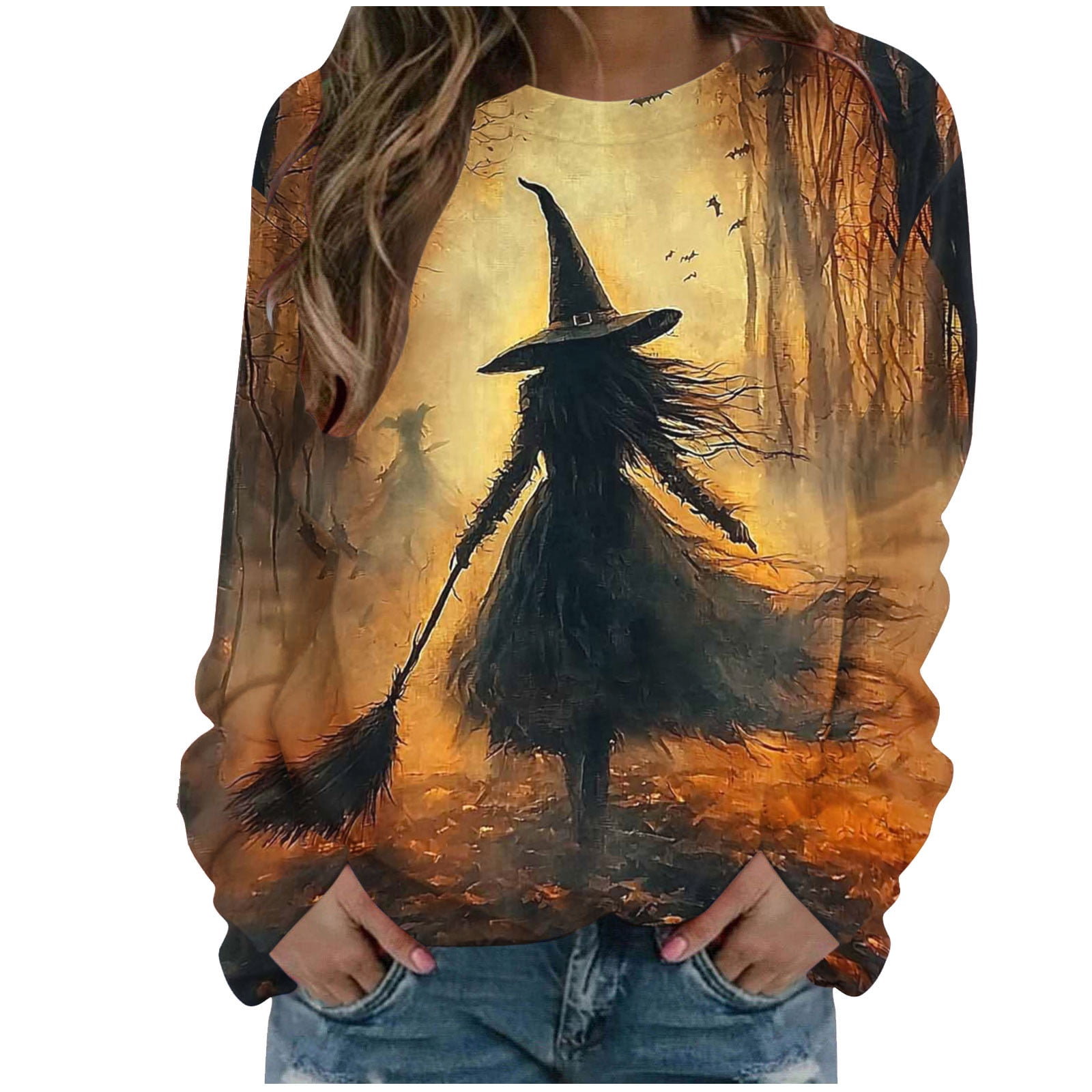 Click here for Lmkihusa Womens Halloween Witch Sweatshirt Hocus P... prices