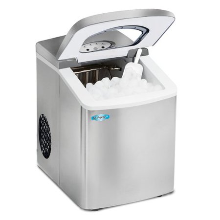 Elite MIM-18SI Mr. Freeze Portable Ice Maker, Silver - Walmart.com