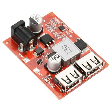 DC USB Module, Double USB Port 6-40V To 5V 3A Voltage Step Down ...