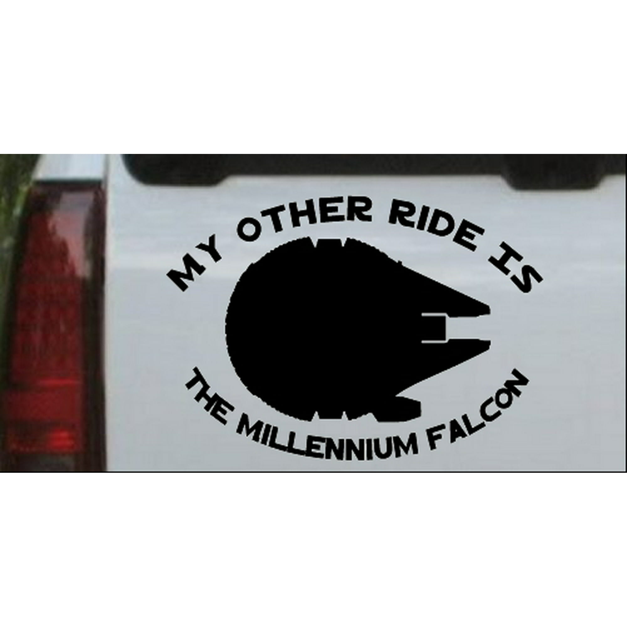 Millennium Falcon Window Decal