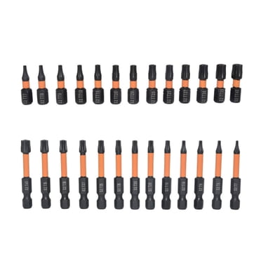 Tonsiki Torx Bit Set with Screwdriver Handle ,50mm Security Torx ...