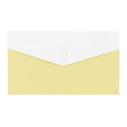Smead Poly Three-Ring Envelope, 1-1/4" Expansion, Flap with hook-and ...