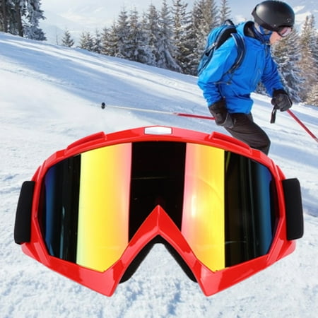Motorcycle Goggles Unisex Outdoor Motorcycle Goggles Helmet Ski Sports ...