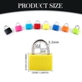 1 Pcs Small Luggage Locks with 2 Keys, Multi-purpose Mini Metal Luggage ...