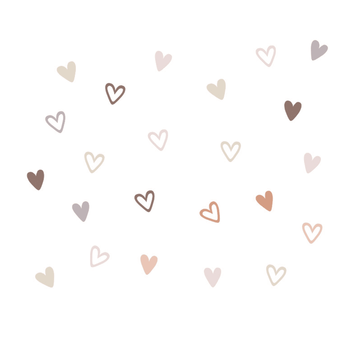 Click here for Unbranded 144pcs Heart Bohemianstyle Boho Self-Adh... prices