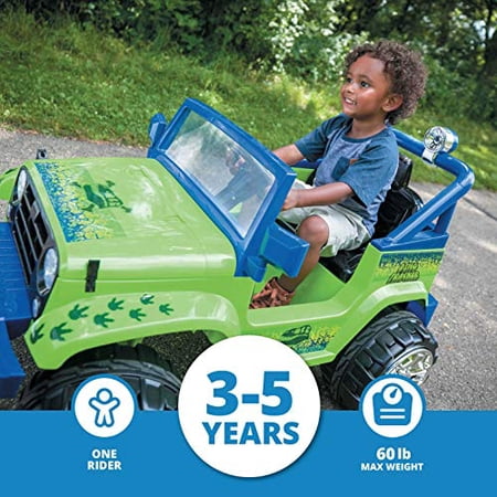Kid Trax 4x4 Tracker Electric Ride On Toy, 3-5 Years Old, 6 Volt, Max ...