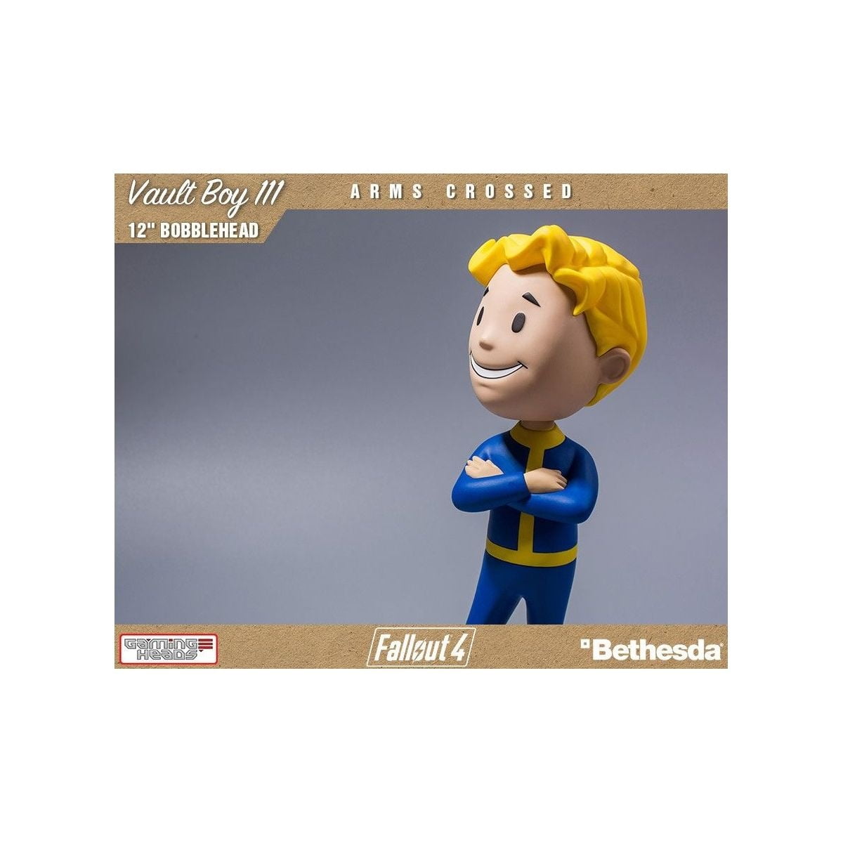Gaming Heads Fallout 4 Bobble-Head Vault Boy 111 Arms Crossed 30 cm ...