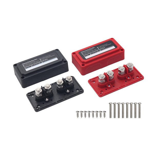 2 Pieces Power Distribution Block Terminal Block for Truck Car Vehicles ...
