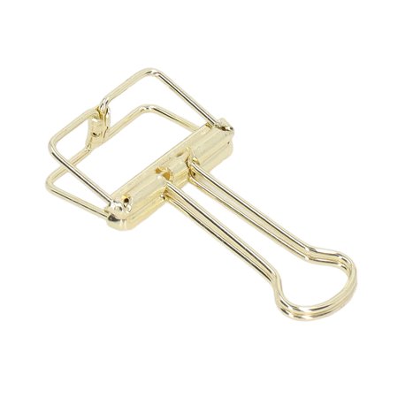 Small Binder Clips,30Pcs Wire Binder Clips Hollow Binder Clips Hollow ...