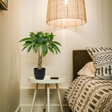 16 Inch Fake Money Tree Plant Potted Artificial Pachira Money Tree ...