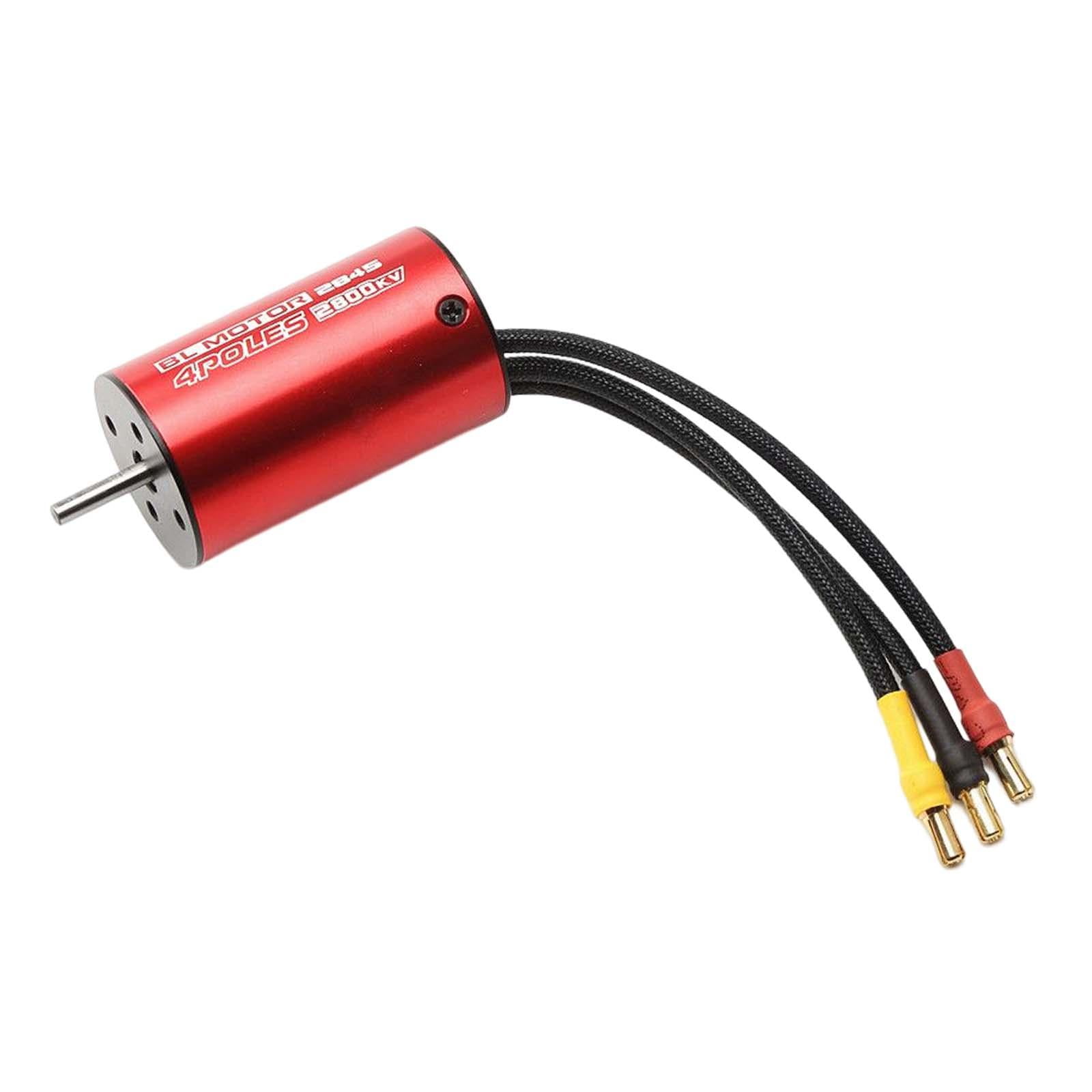 RC Car 2845 Motor, 12 Slot RC Brushless Motor, 4 Pole Motor for RC Car ...