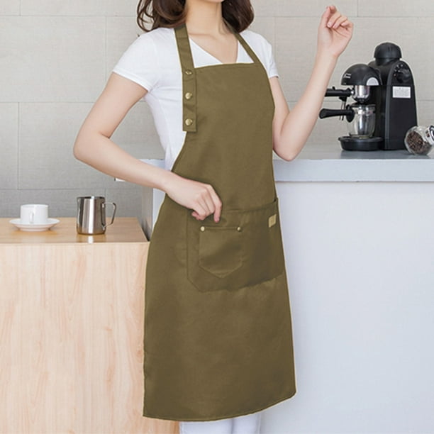 Heavy Duty Denim Canvas Apron Extra Long Denim Work Apron With 3 Tool