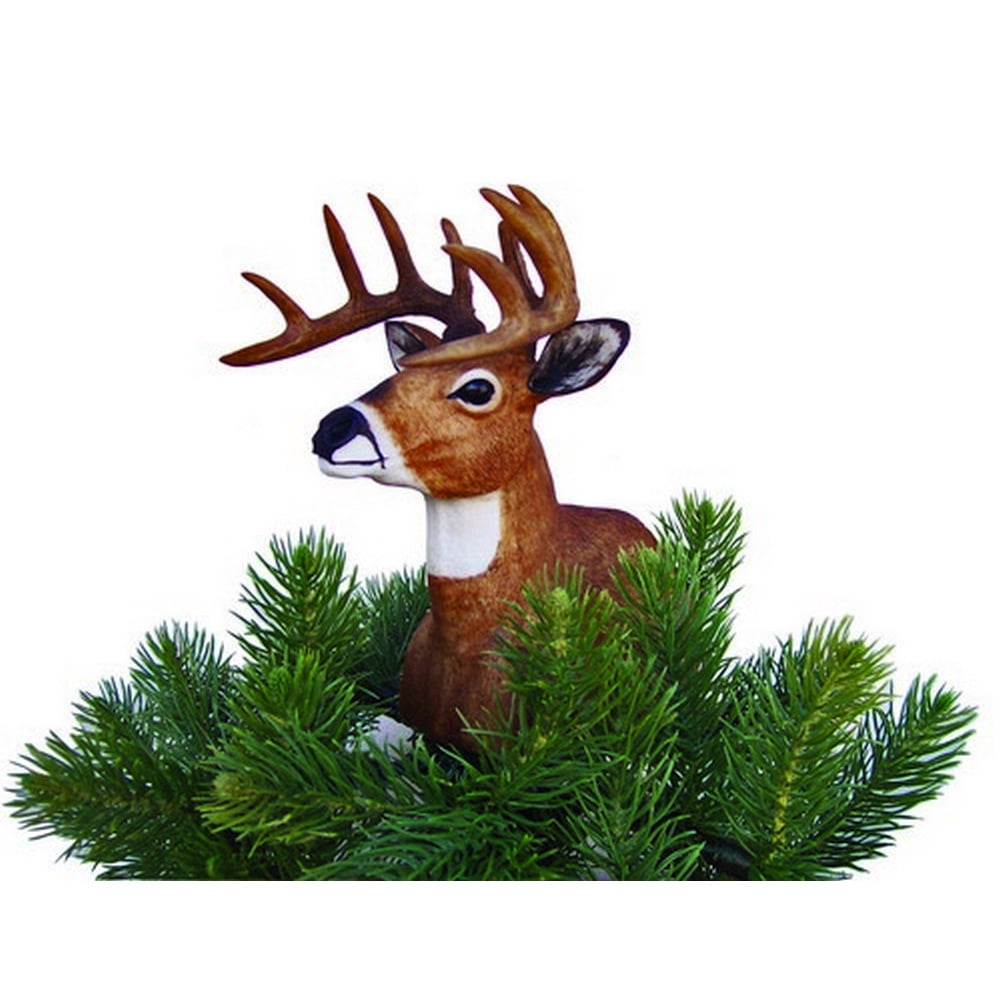 4/PACK BARTO WILDLIFE COLLECTABLES - 45826 6TT TREE TOPPER WHITETAIL ...