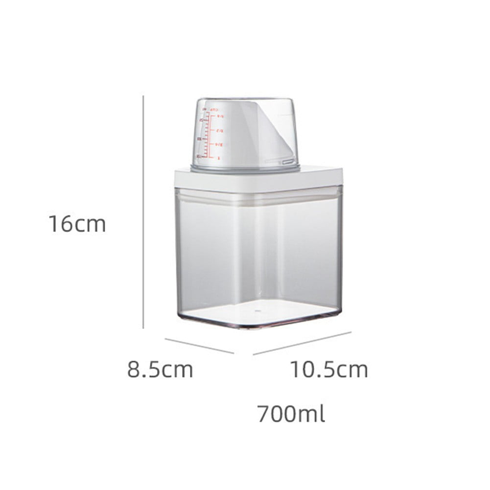 Sufanic Plastic Laundry Washing Up Powder Container Soap Detergents ...