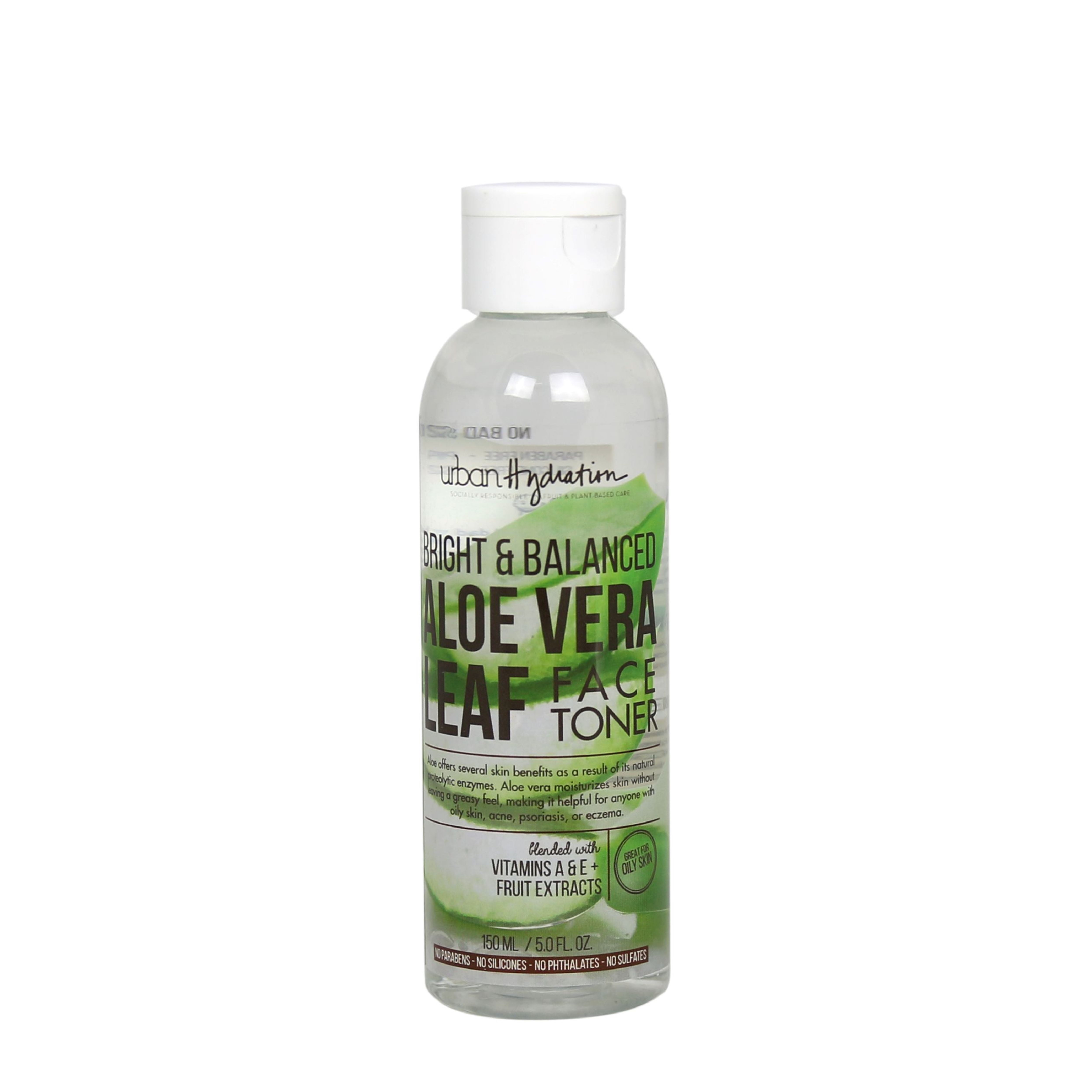 Urban Hydration Aloe Vera Leaf Face Toner 5 OZ - Walmart.com - Walmart.com