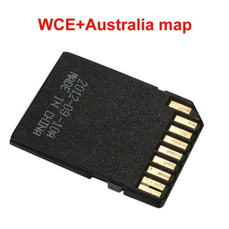 GPS Map Card Mini Card with Map Real Built-In Navigation Software WCE ...
