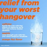Alka-Seltzer Effervescent Hangover Relief, Aspirin, Caffeine, 20 Count ...