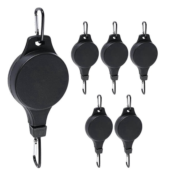 6 Pack Plant Pulley Retractable Hanger Easy Reach Plant Pulley ...