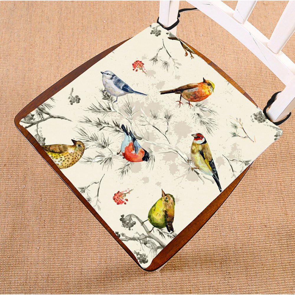 ECZJNT Little Birds seat pad chair pads seat cushion 16x16 Inch ...