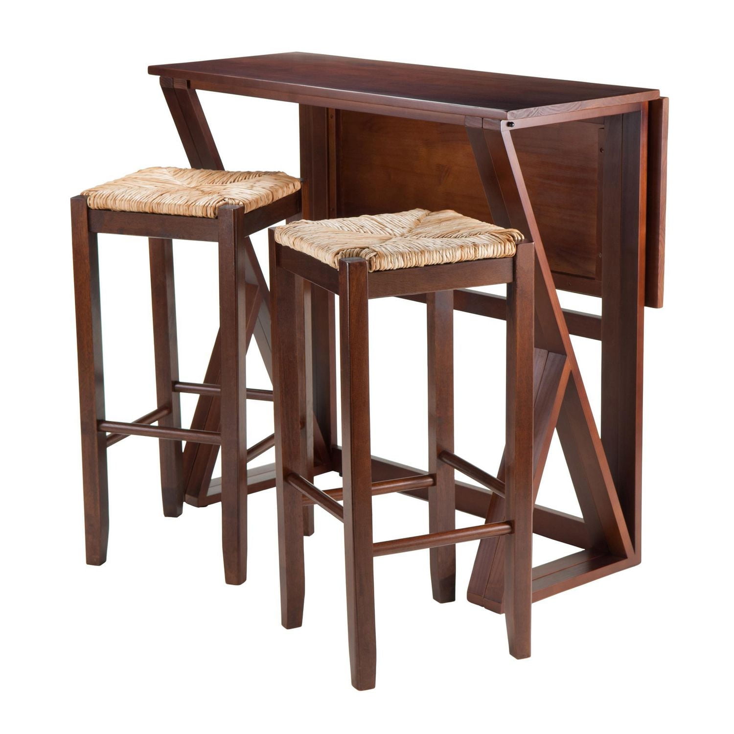 Click here for Winsome Harrington 3-Piece Drop Leaf High Table  2... prices