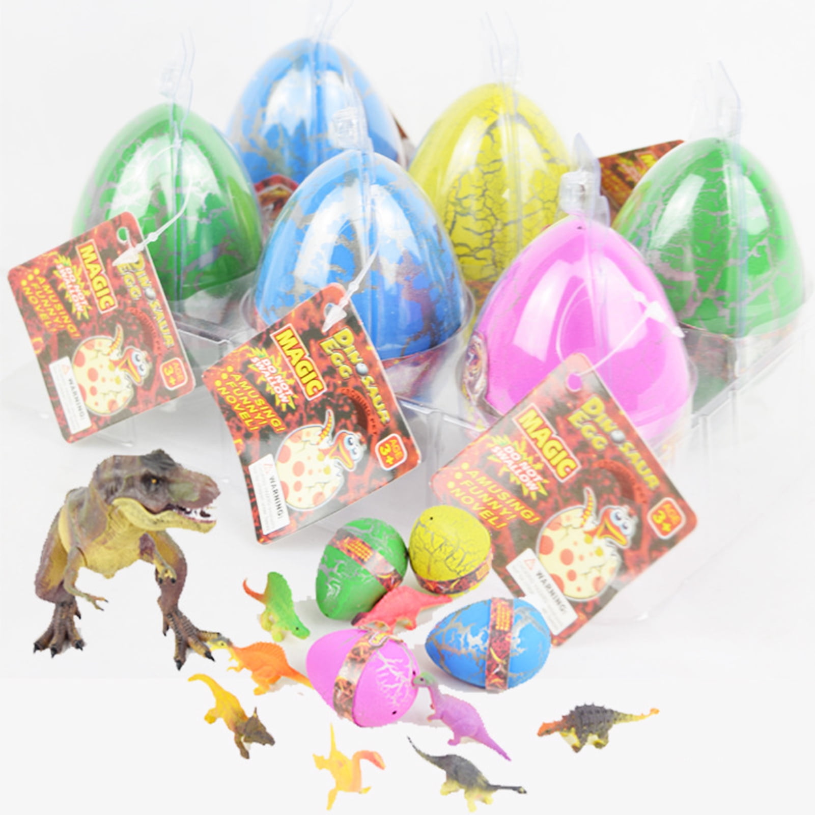 Hesroicy Egg Toy Eye-catching Portable Interesting Compact Beautiful Early Learning EVA Soak ...