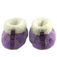 Oooh Geez Women's Cozy Fuzzy Bootie Slippers, Sherpa House Shoes, Starz ...