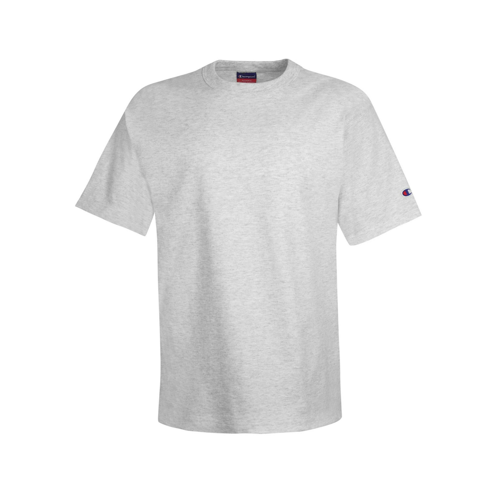 Click here for Champion Men`s Heritage Tee  L  Silver Gray L prices