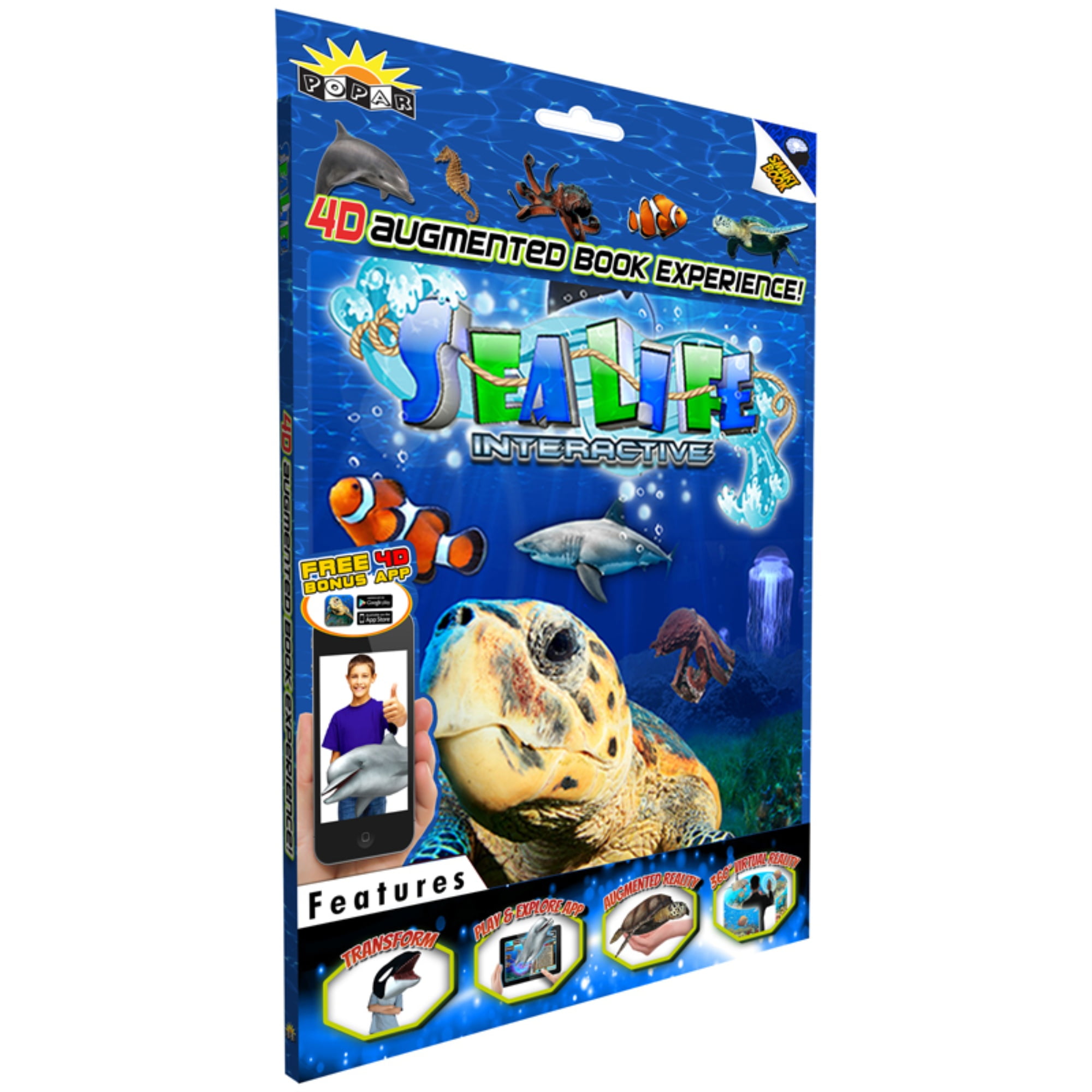 Popar® Sea Life Interactive Smart Book - Walmart.com