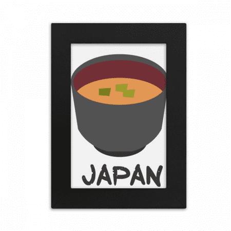 Traditional Japanese Tasty Miso Soup Desktop Photo Frame Picture ...