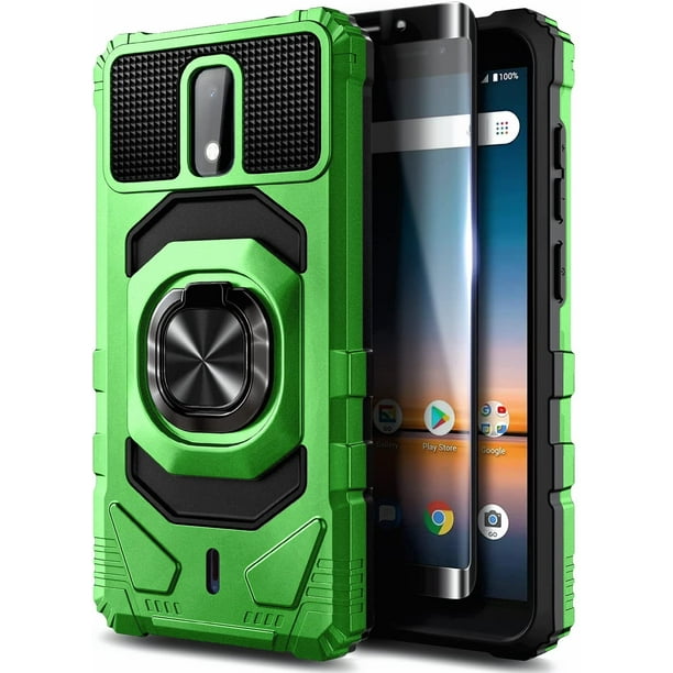 AT&T Calypso 2 (U319AA) / Cricket Debut 4G LTE Case with Tempered Glass ...