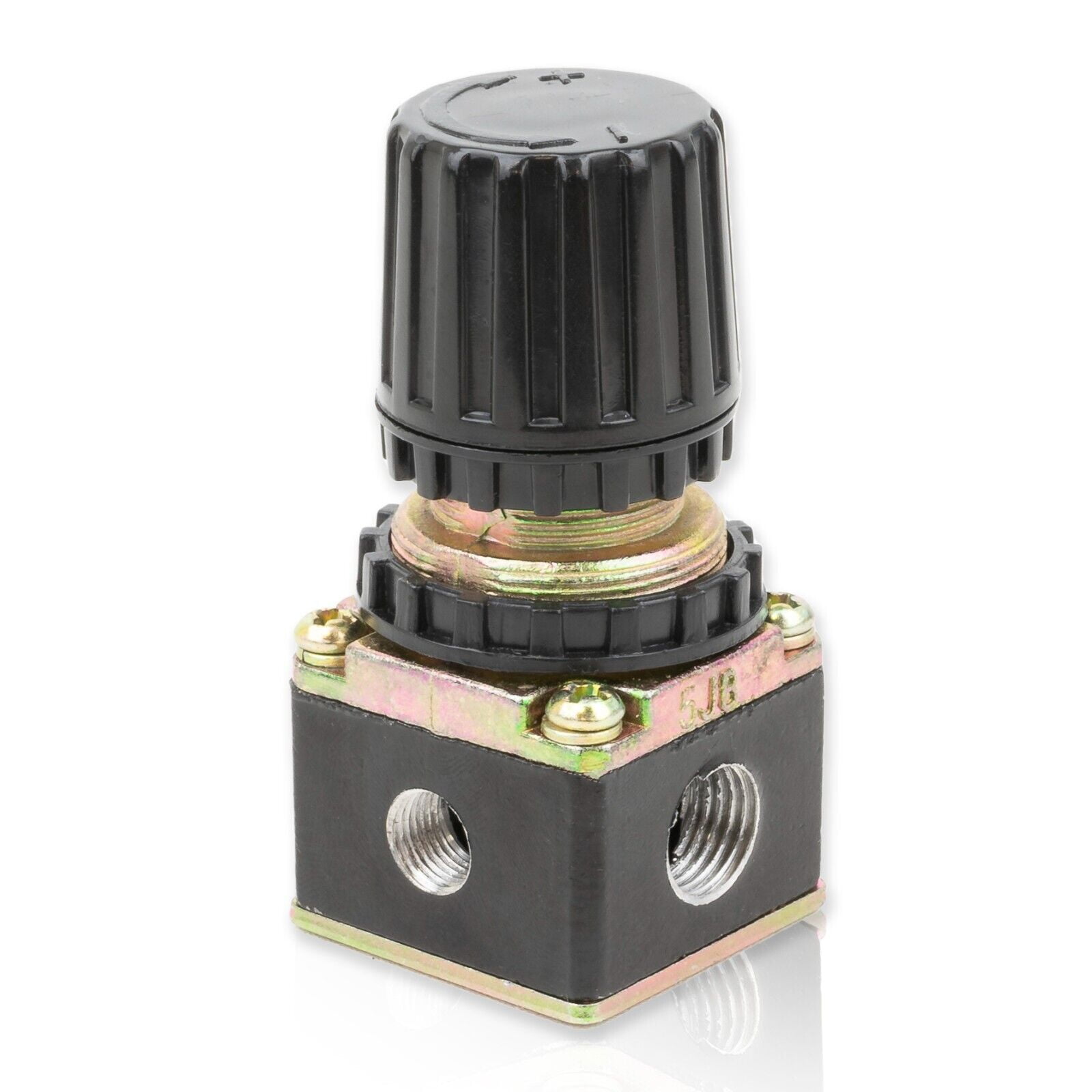 TGR 4 Port 1/4" Mini Air Pressure Regulator (w/ 1/8" Gauge Port) for ...