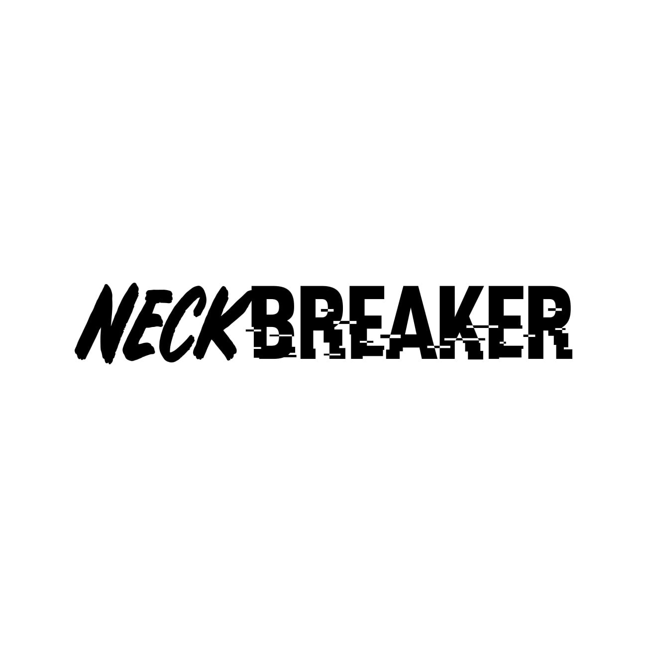 Neck Breaker Sticker Decal Die Cut - Self Adhesive Vinyl - Weatherproof ...