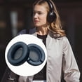 1Pair Faux Leather Earpads Ear Cushions Neutraled Design and Easy for ...