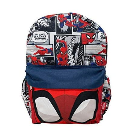 Spider-Man Large 16 inch All Over Print Backpack - Spiderman | Walmart ...