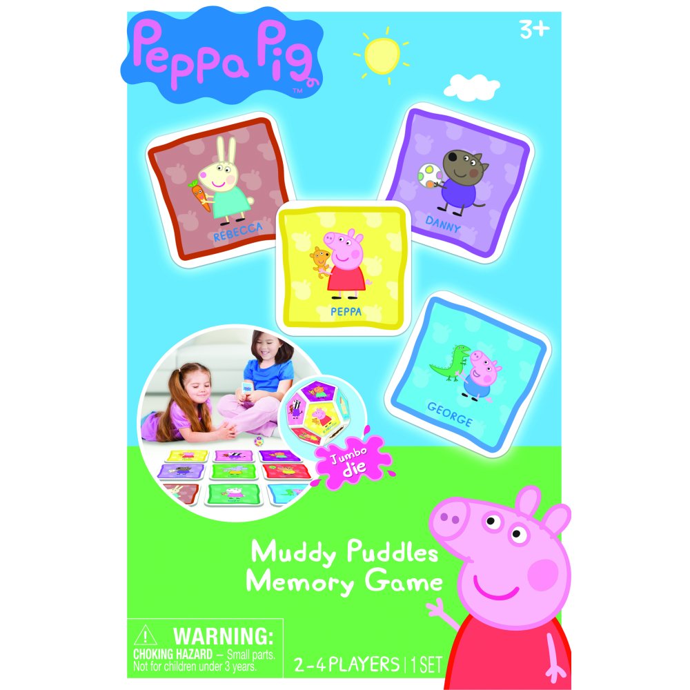 Peppa Pig Muddy Puddles Memory Game - Walmart.com - Walmart.com