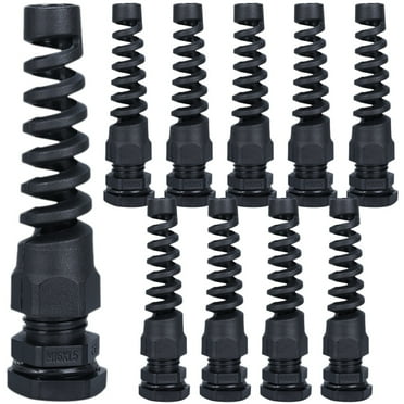 Bates- Cable Gland, PG7, 20 Pack, 3-6.5 mm Cable Gland Connectors ...