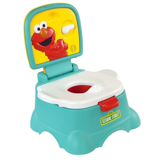 Sesame Street Elmo Hooray 3-in-1 Potty System, Toilet Trainer, Step ...