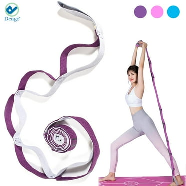 ProsourceFit Multi-Loop Stretching Strap for Yoga and Physical Therapy ...