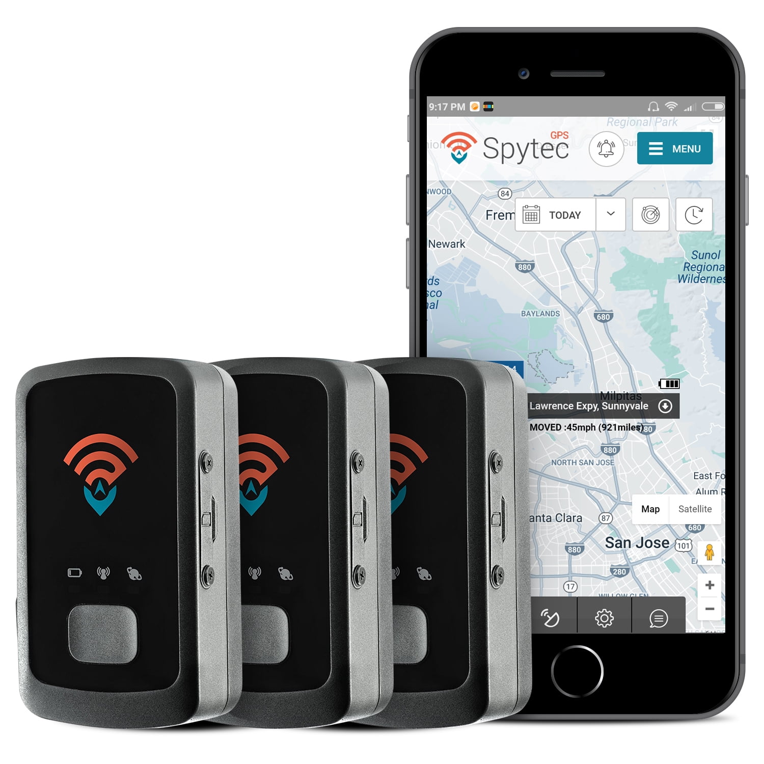 Spy Tec Sti Gl300 Mini Portable Real Time Gps Tracker Pack Of 3