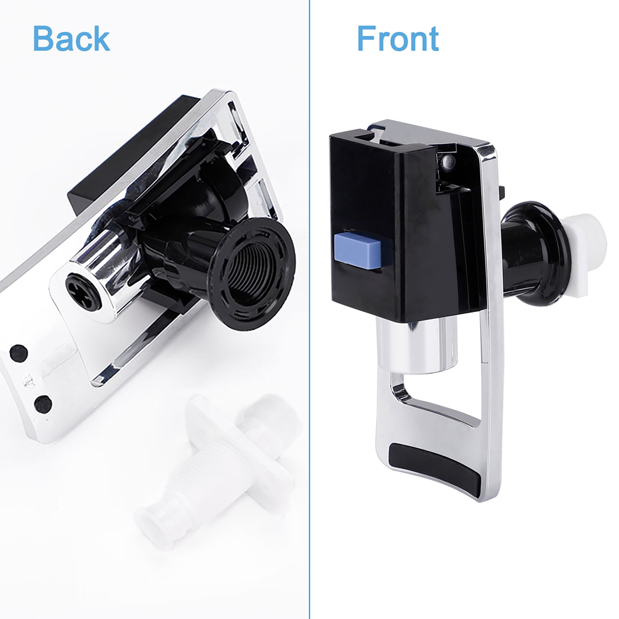 3pcs Blue Water Faucet Plastic Water Cooler Faucet Push Type Handle Fit ...