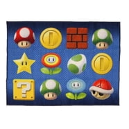 Nintendo Super Mario Video Game Toy, Kids Bedroom Carpet Accent Rug, 4. ...