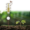 VANCORE 32 Inch Outdoor Rain Gauge - Copper Stake, 7" Capacity Tube ...