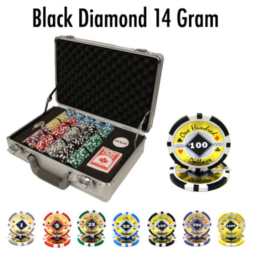 300 Ct - Custom Breakout - Black Diamond 14 G - Claysmith - Walmart.com
