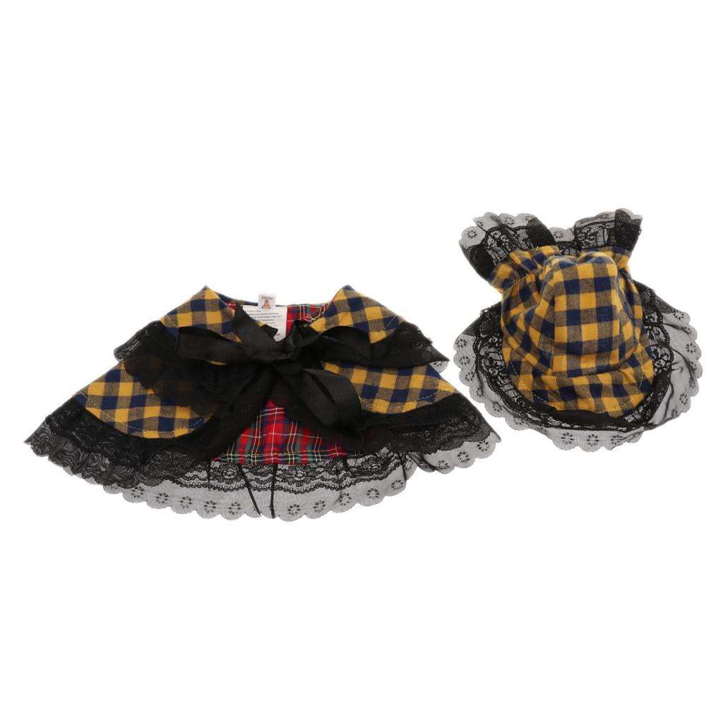 Poncho a cuadros para perro y gato - Disfraz de princesa Elsa para ...