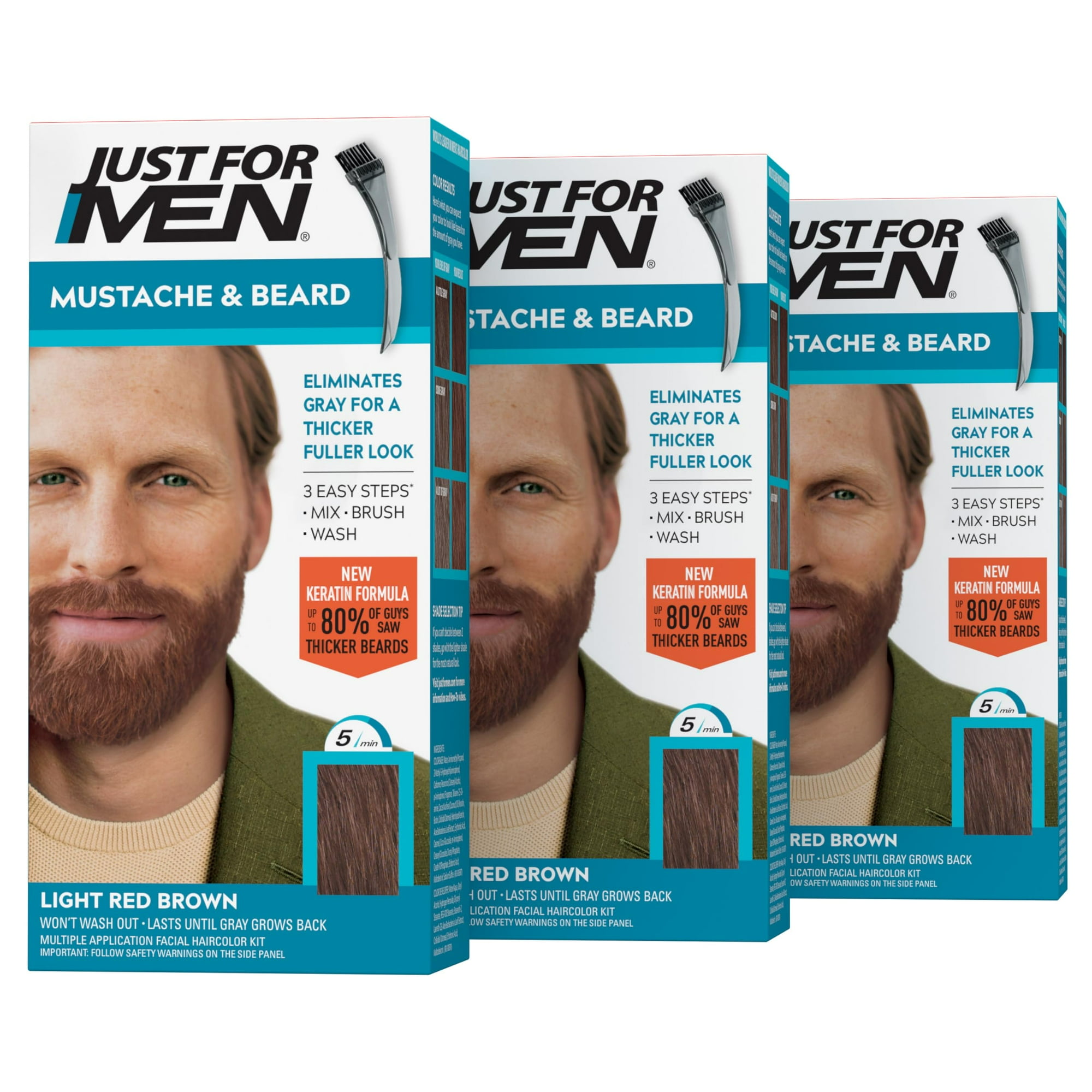 Click here for Just For Men Mustache & Beard  Beard Dye For Men W... prices