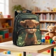 Aplkyhs Highland Cow Backpack for Kids Teens Age 6-18 School Bag with ...