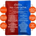 Hot or Cold Gel Pack Set of 8- XL Size (8 x 11) Reusable Ice Pak for ...