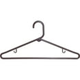Brown Plastic Tubular Hanger - Pack of 36 - Walmart.com