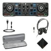 Pioneer DJ DDJFLX2 AlphaTheta Compact 2-Channel DJ Controller - Black ...